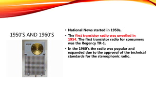 History of radio and its developments | PPTX