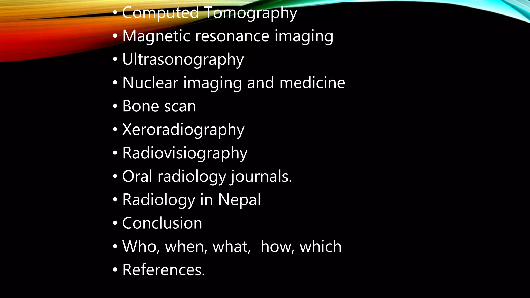 History of radiology | PPTX