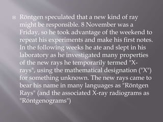 History and basic knowledge of radiology.pptx