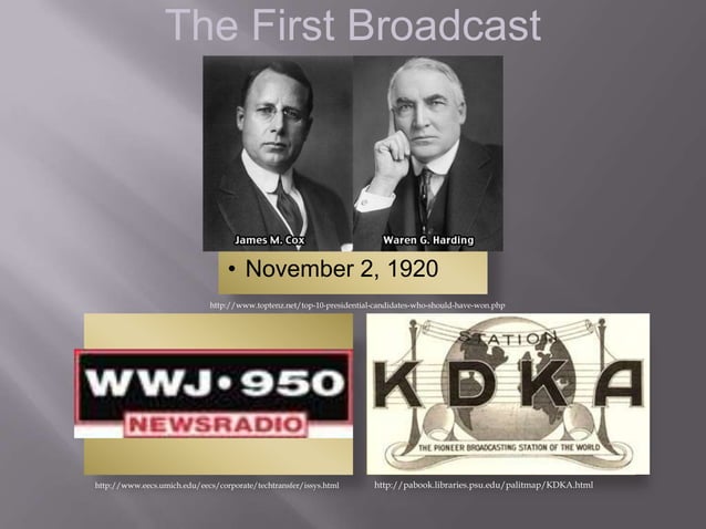 History of radio news | PPT