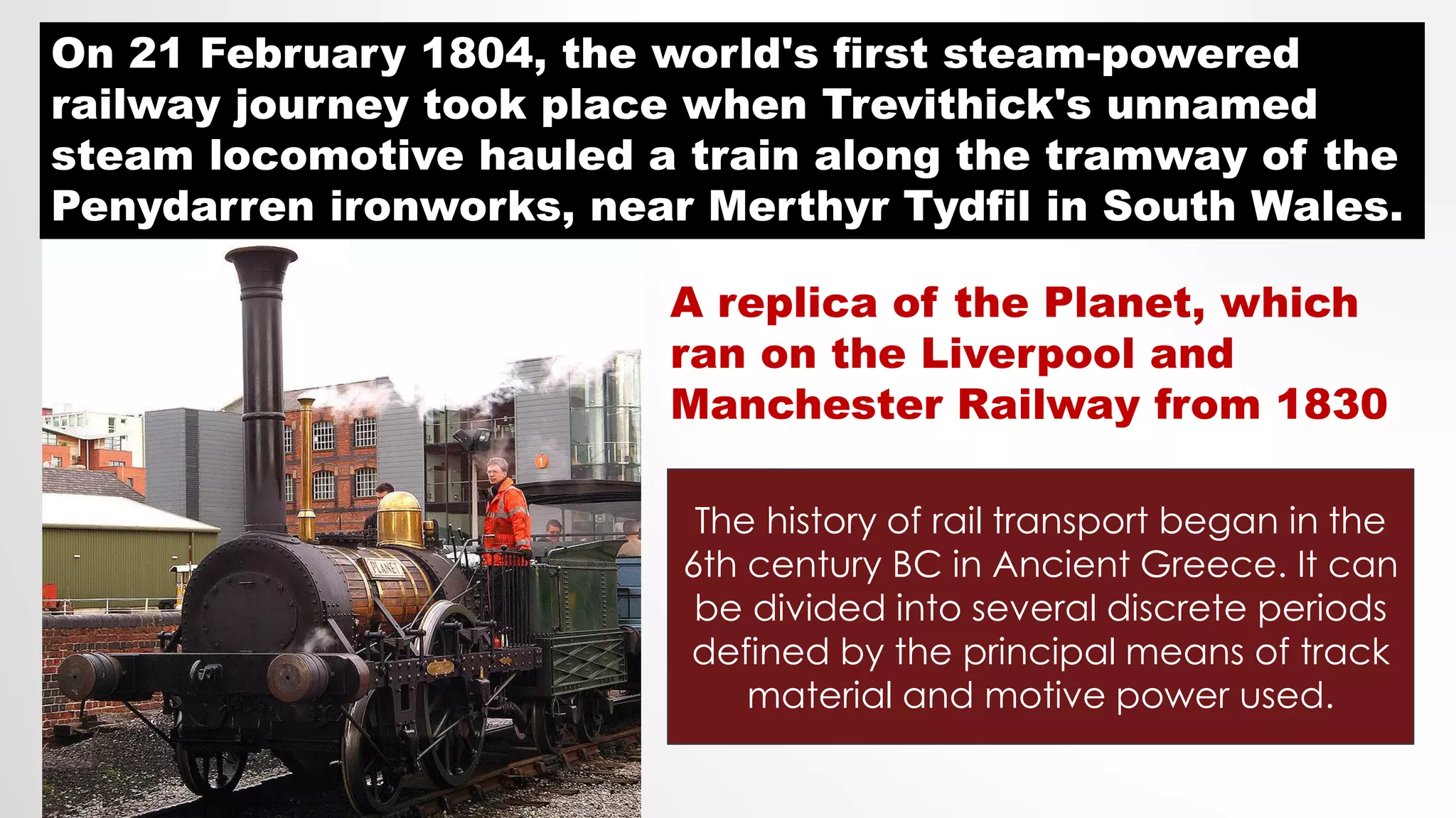 History of Railtransport | PDF