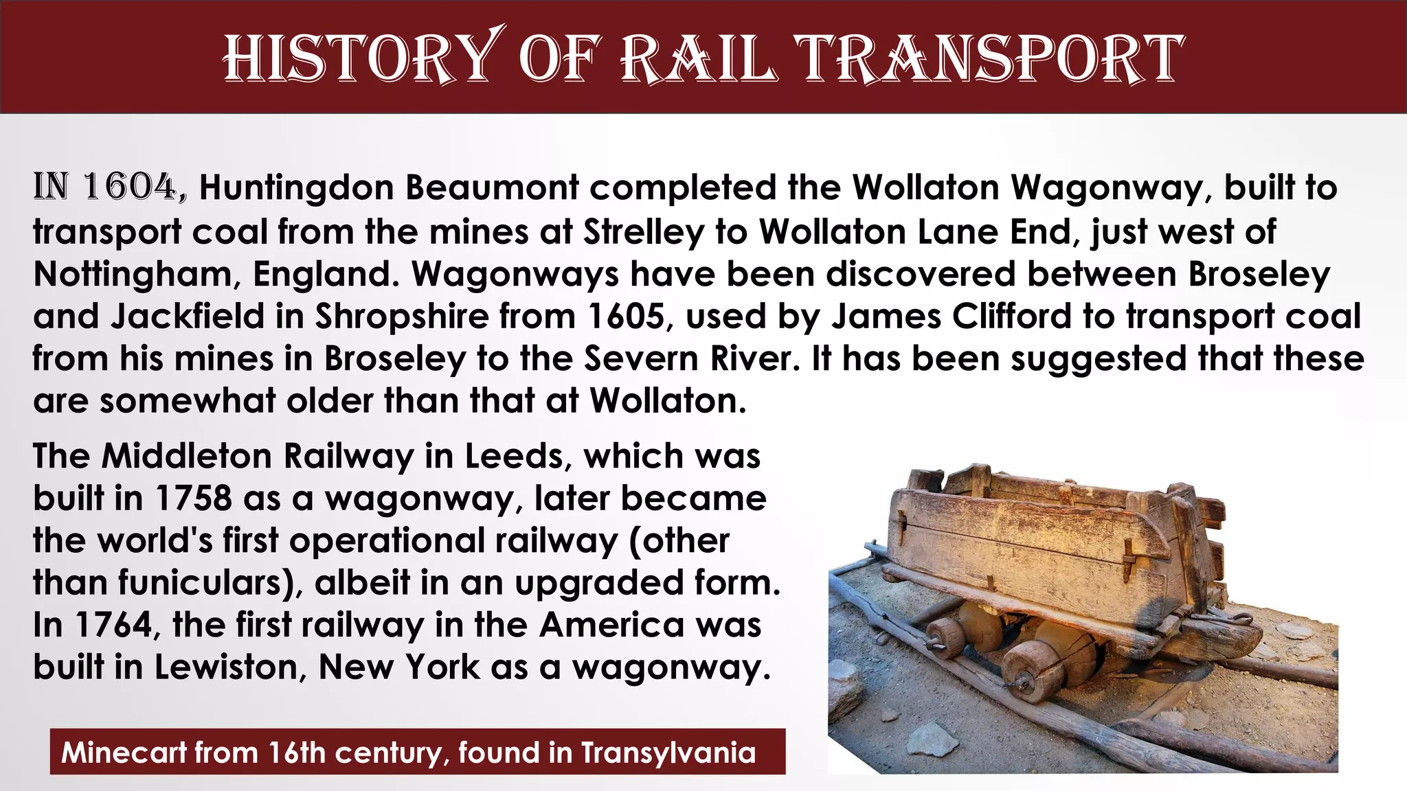 History of Railtransport | PDF