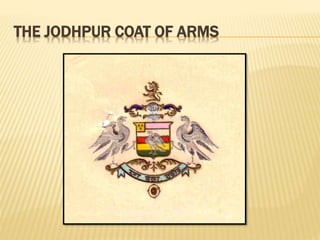 History of rajasthan - Jodhpur City. | PPTX