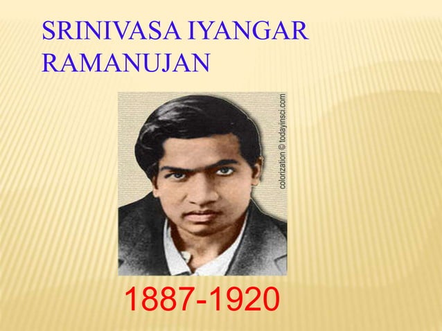 History of ramanujan's and his contributions in mathematics by, sandeep ...