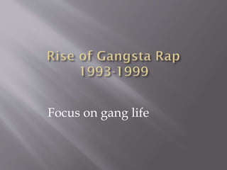 History of Rap | PPTX
