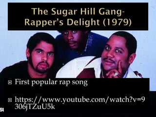 History of Rap | PPTX