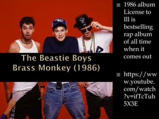 History of Rap | PPTX