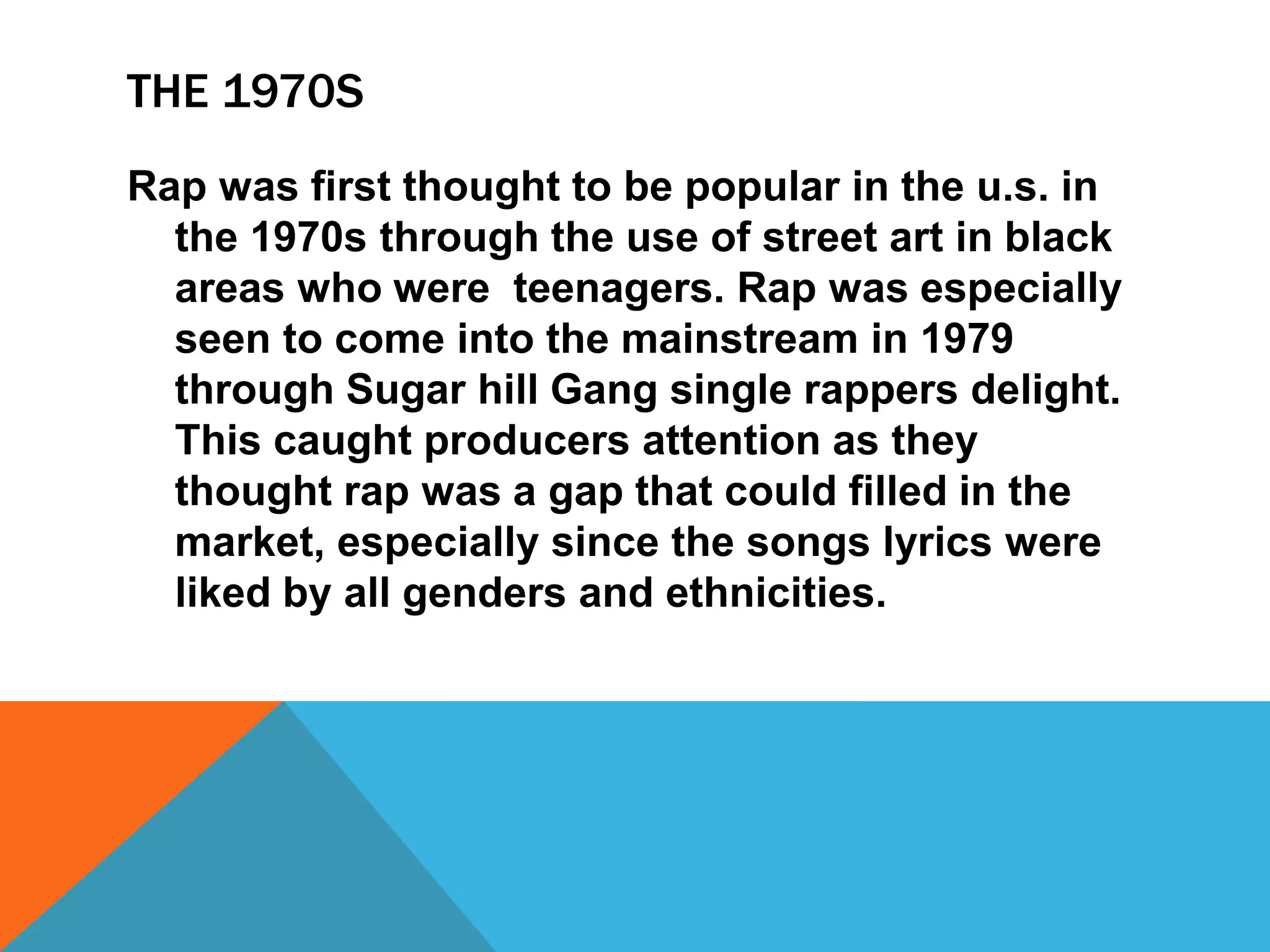 History of rap | PPTX