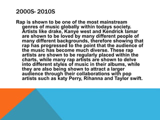 History of rap | PPTX