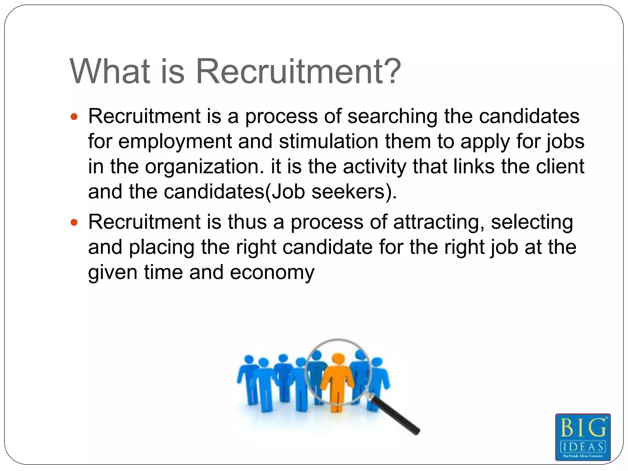 History of recruitment | PPTX