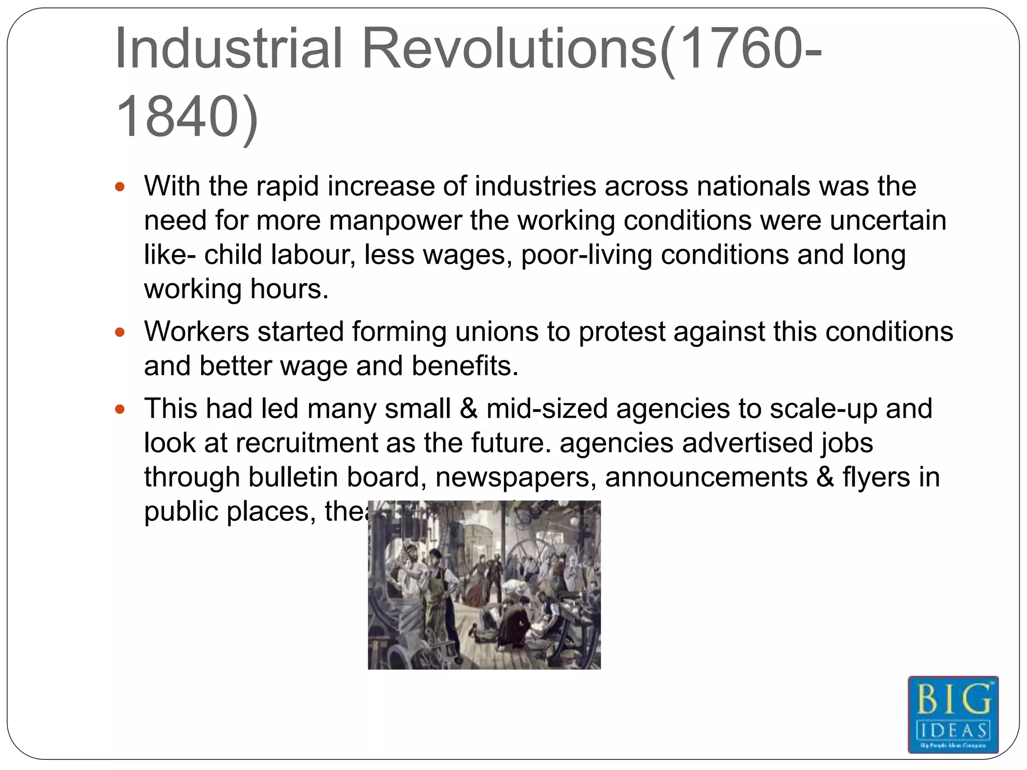 History of recruitment | PPTX