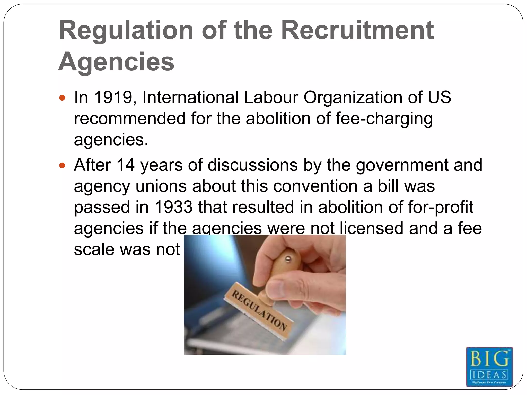 History of recruitment | PPTX