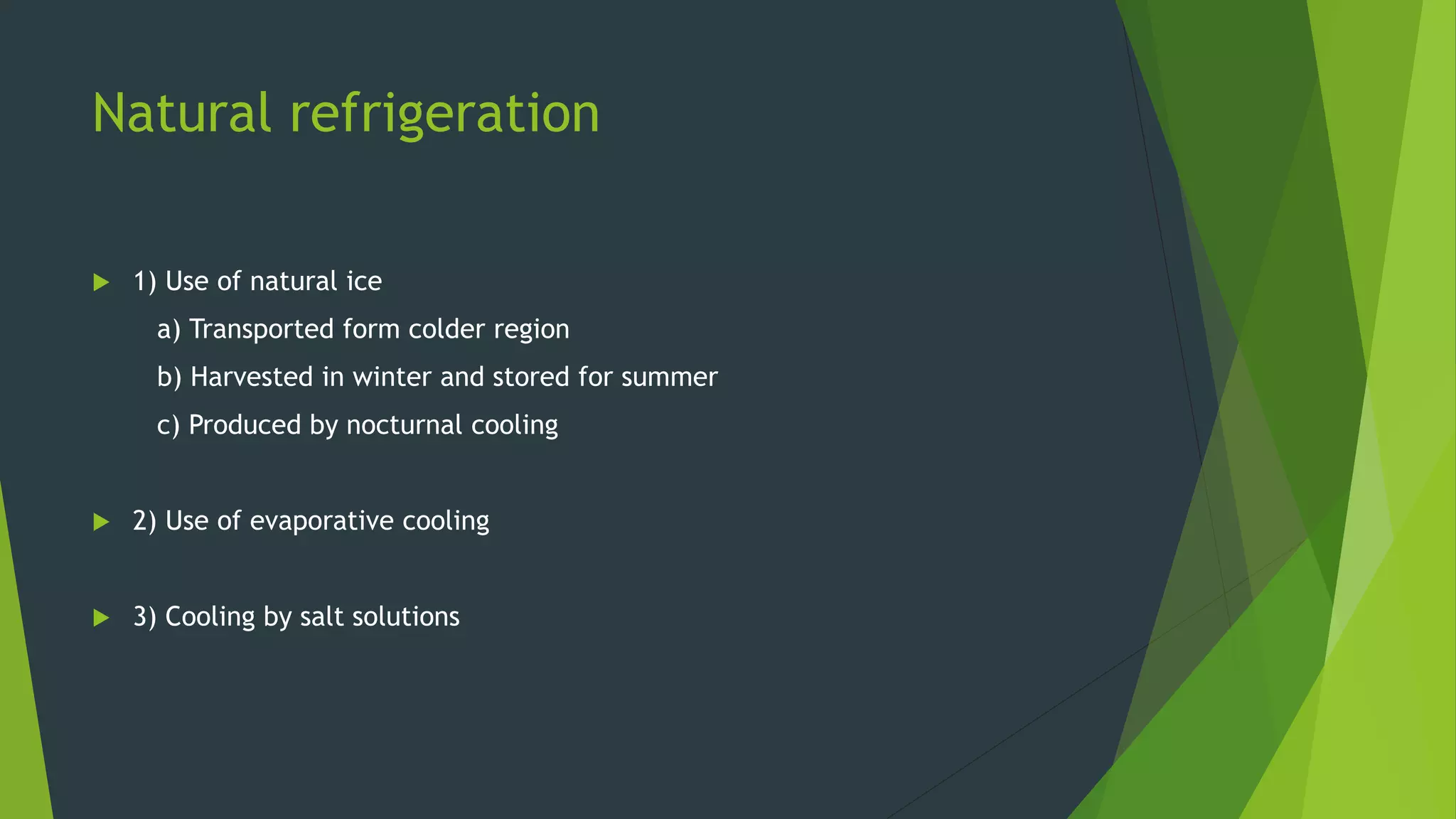 History of refrigeration | PPTX
