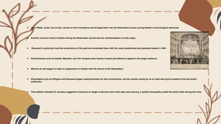 Restoration Drama ,History of restoration Age | PPTX