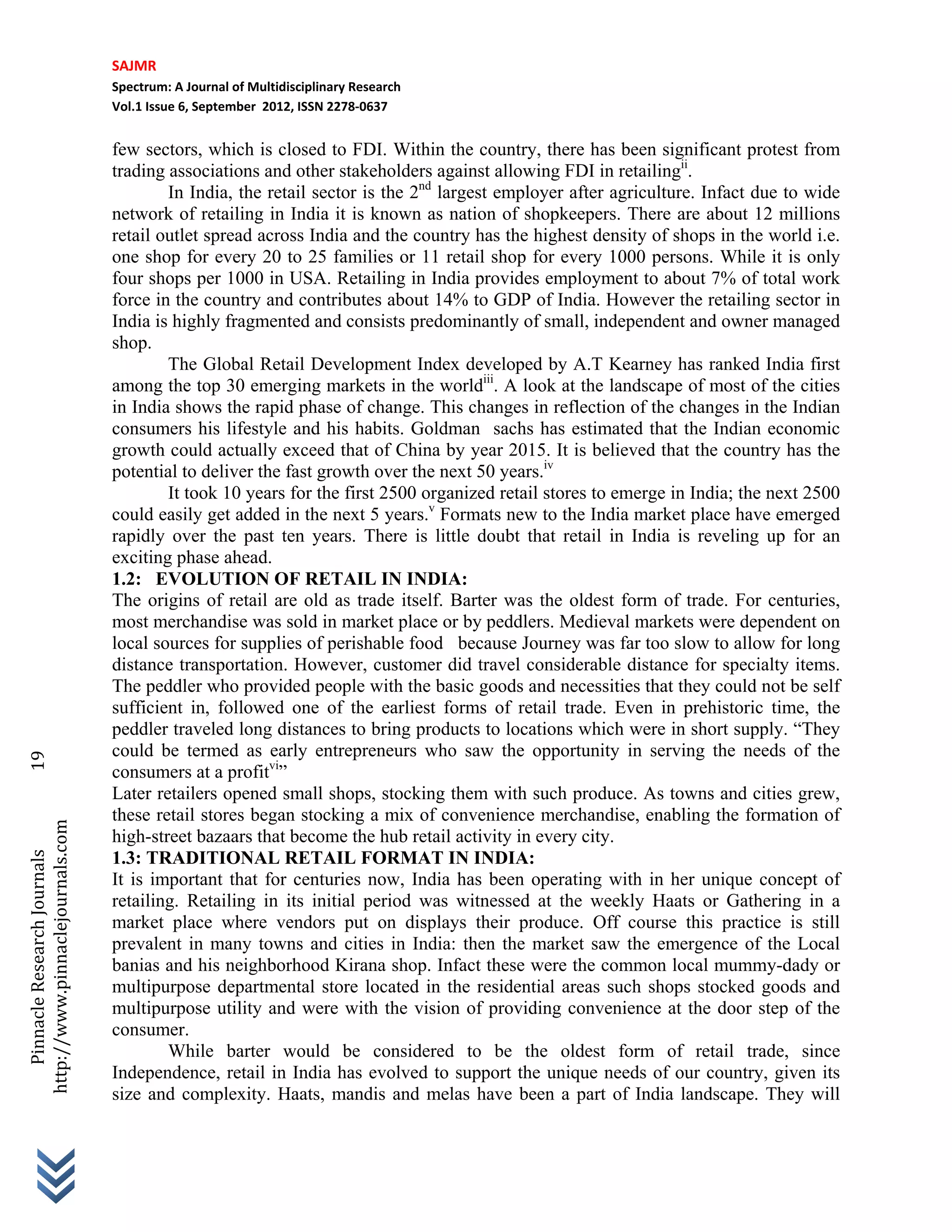 History of retail | PDF