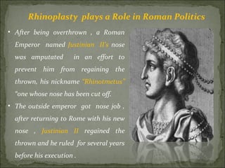 History of rhinoplasty | PPT