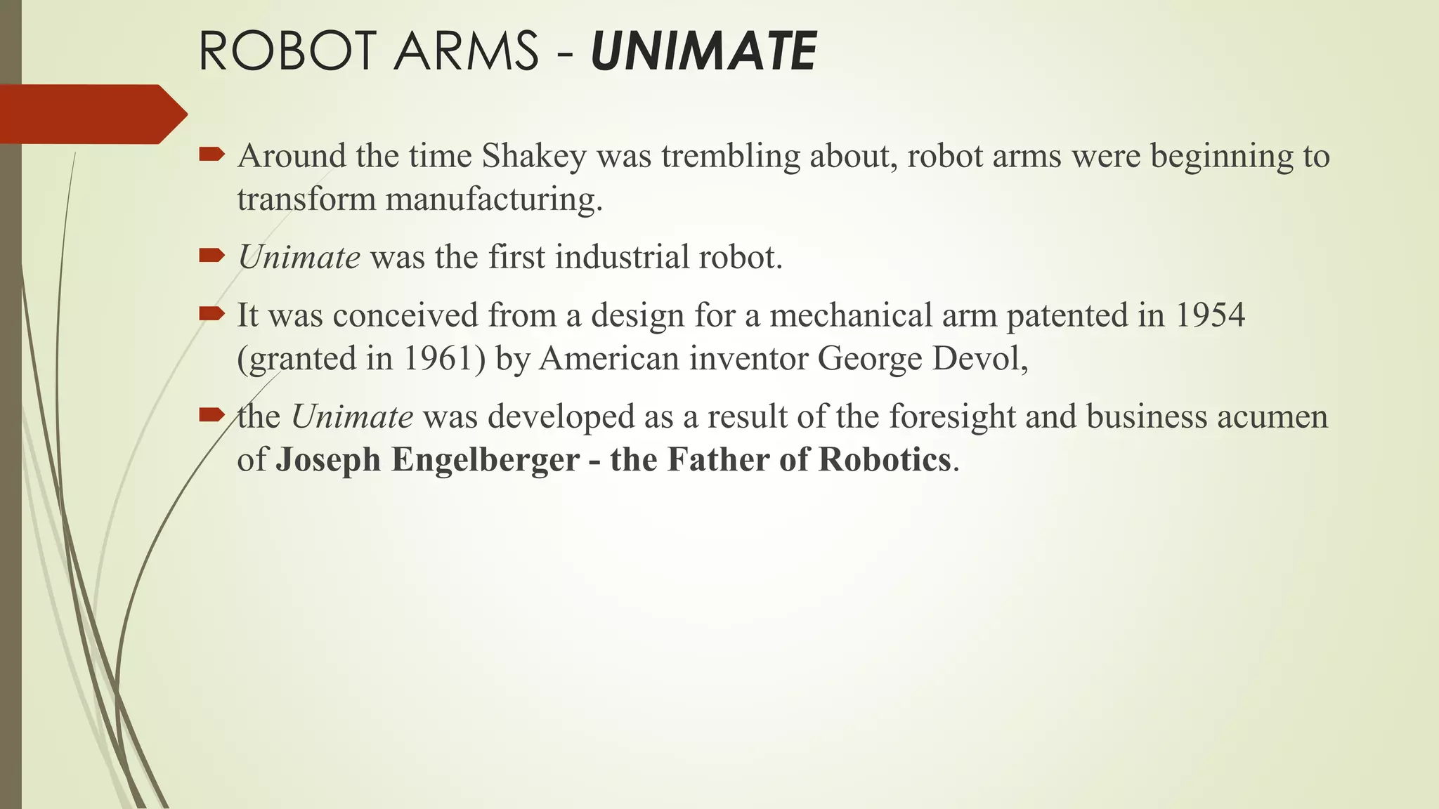 History of robots | PDF