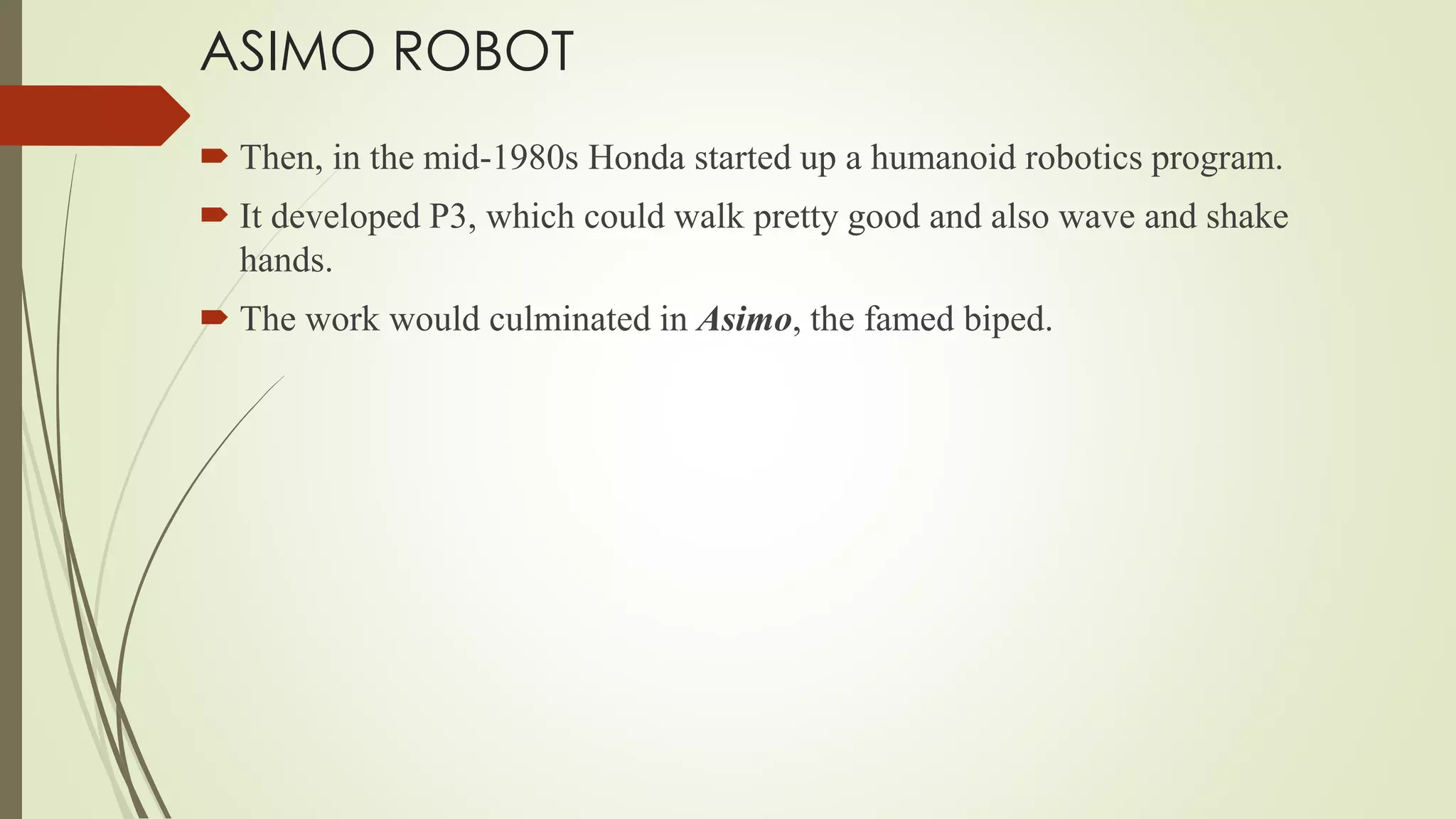 History of robots | PDF