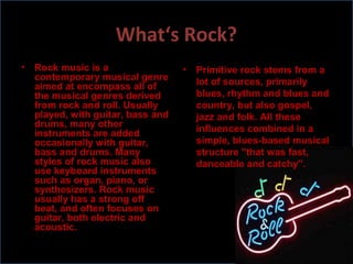History of rock | PPT