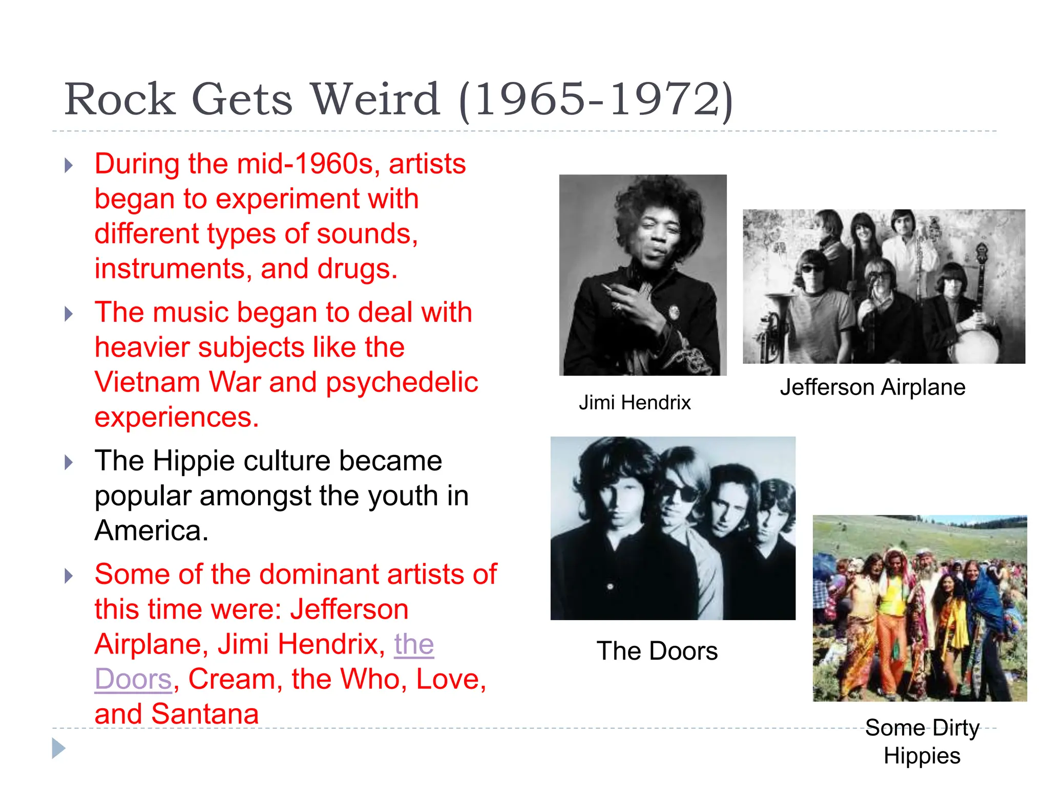 history of rock music powerpoint presentation | PPT