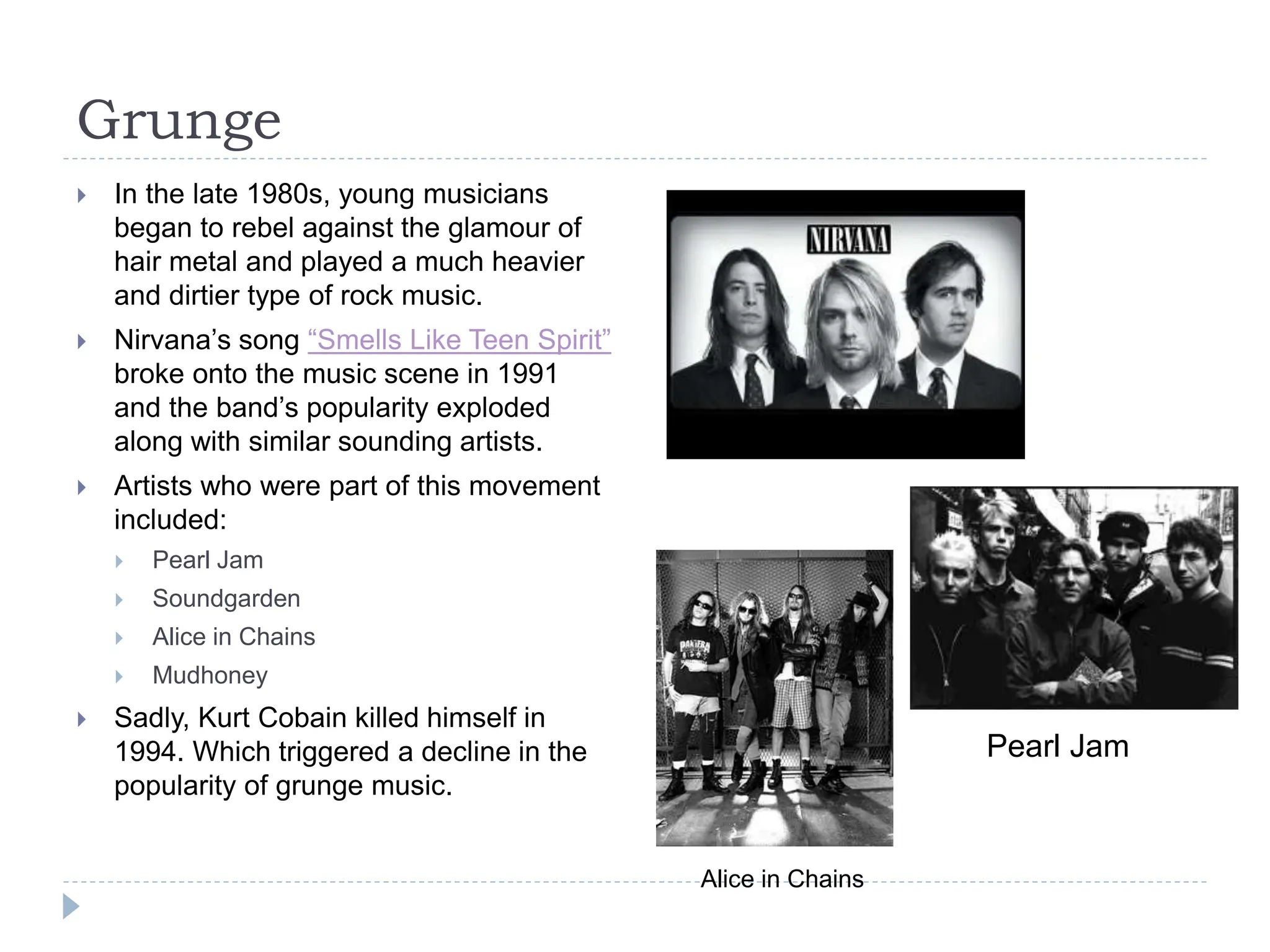 history of rock music powerpoint presentation | PPT