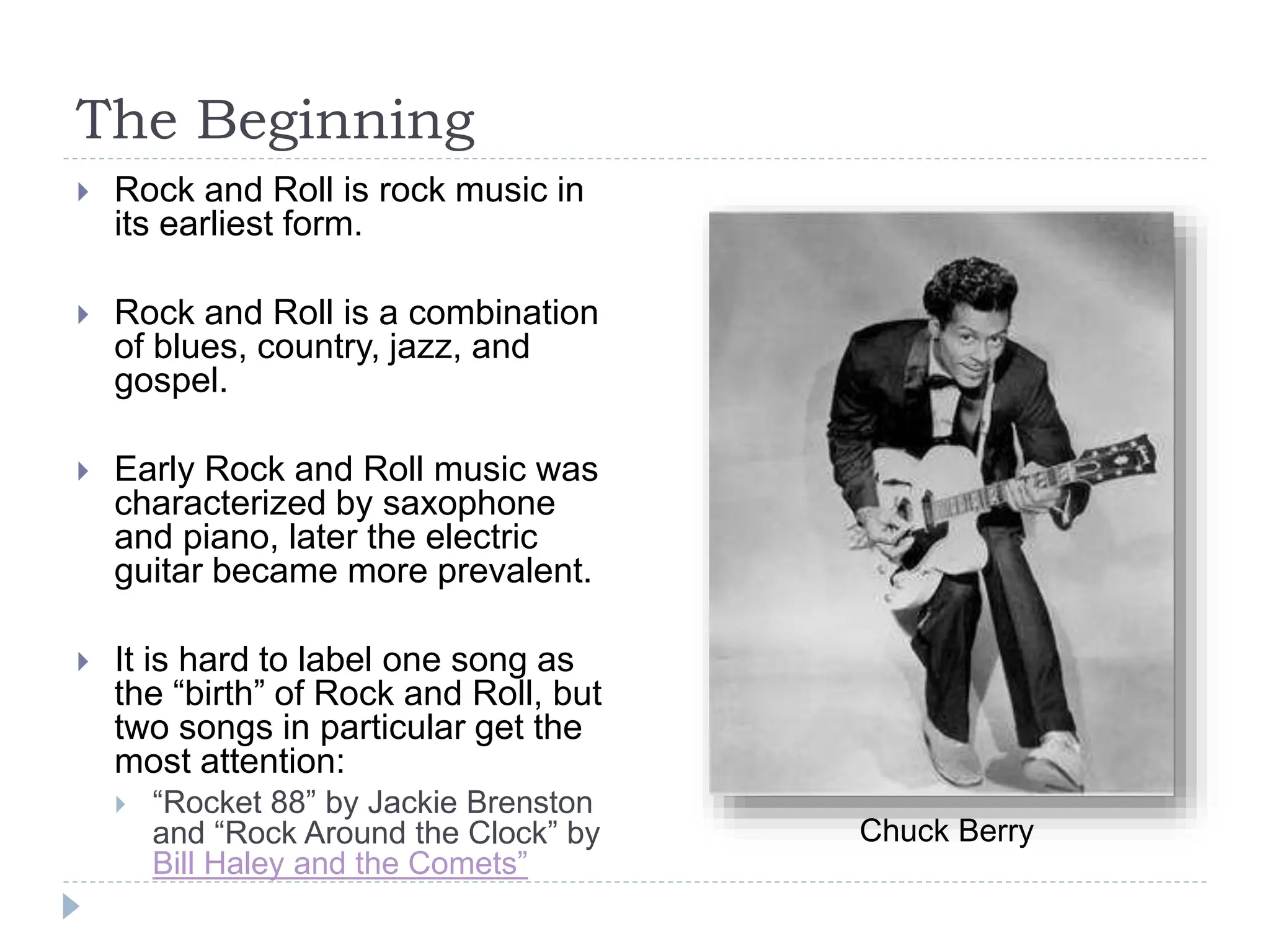 history of rock music powerpoint presentation | PPT