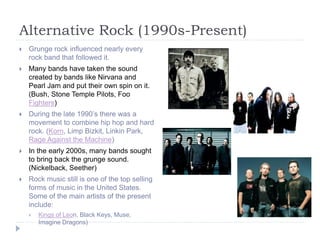 history of rock music powerpoint presentation | PPT