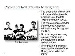 history of rock music powerpoint presentation | PPT
