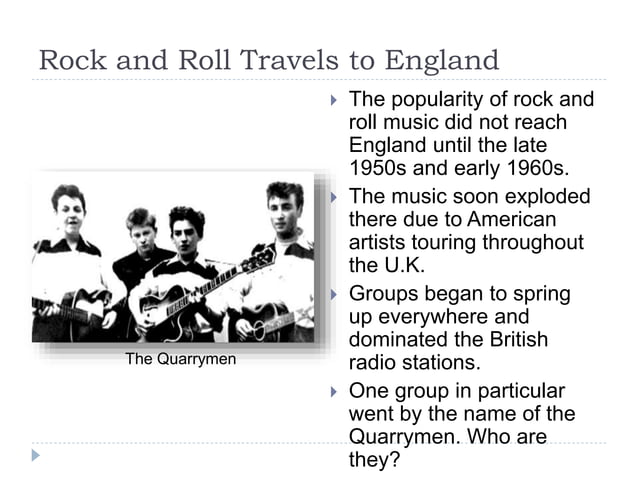 history of rock music powerpoint presentation | PPT