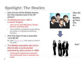 history of rock music powerpoint presentation | PPT