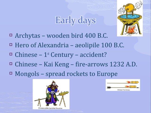 History of rocketry | PPT