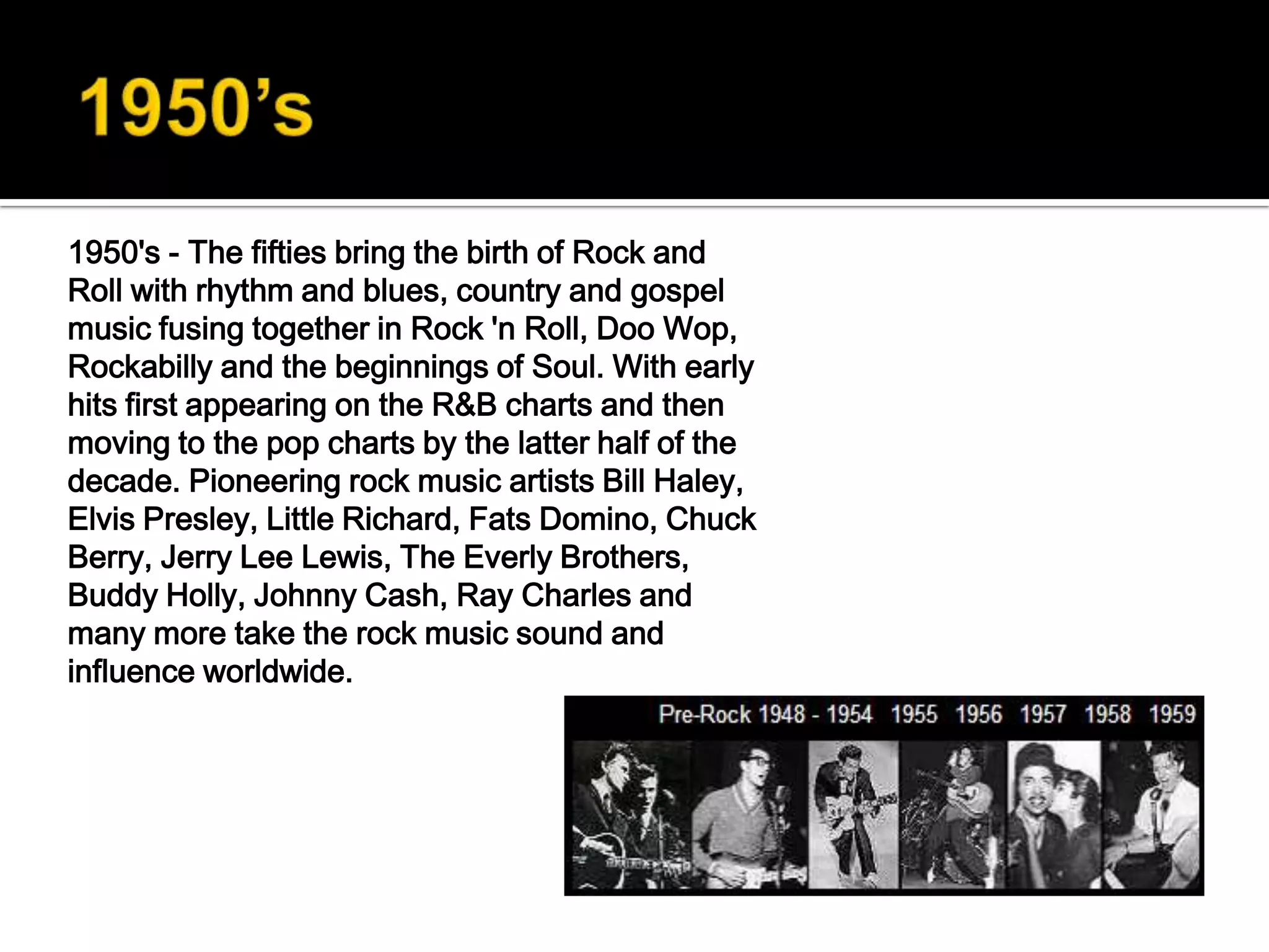 History of rock music | PPT