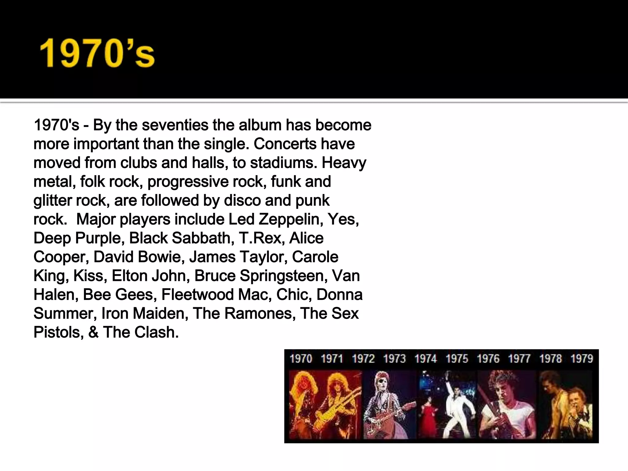 History of rock music | PPT