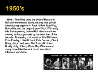 History of rock music | PPT