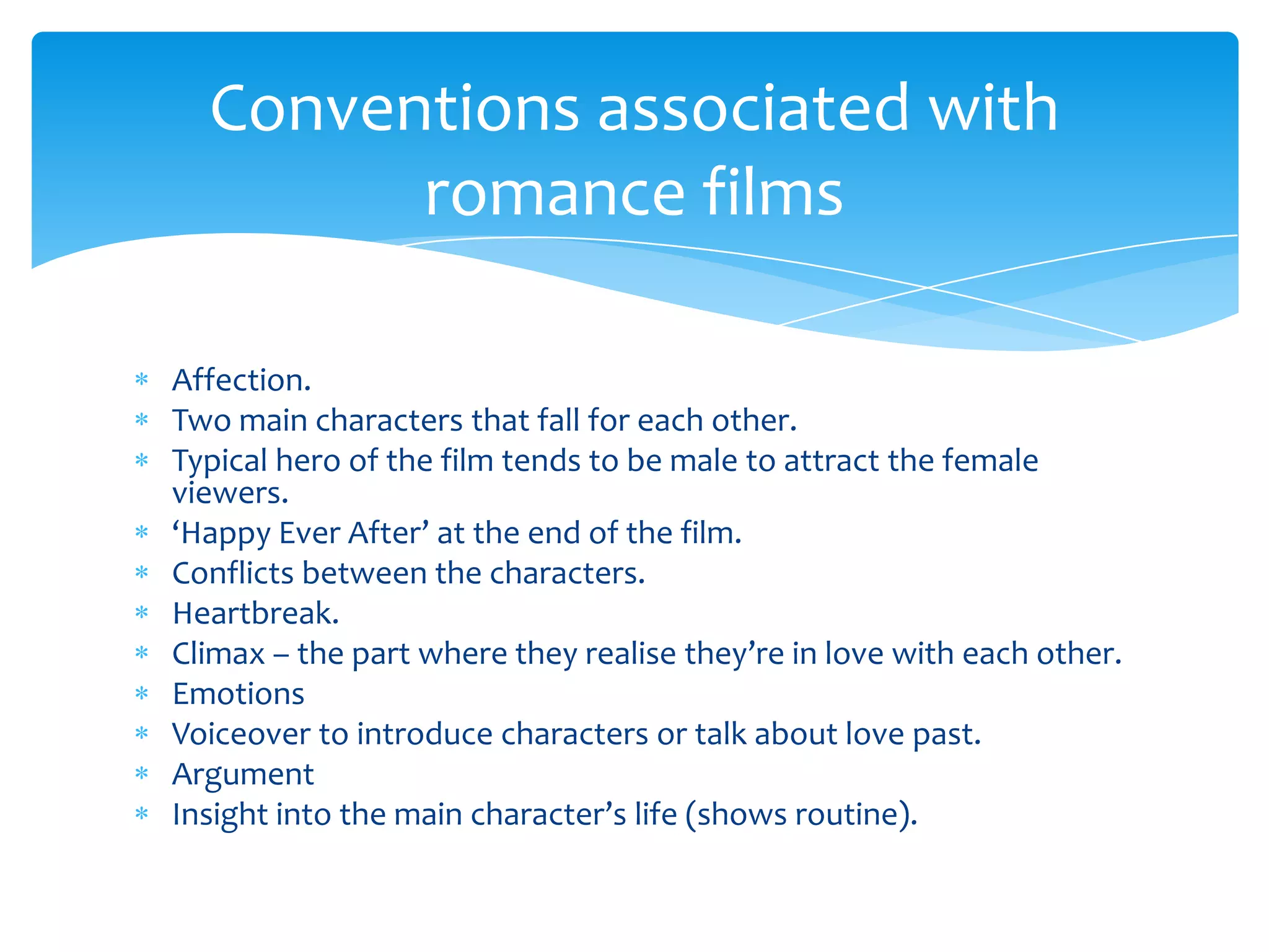 History of romance films | PPTX
