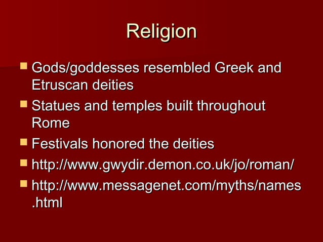 History of rome | PPT