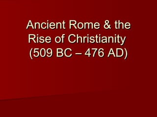 History of rome | PPT