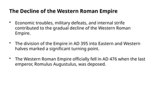 History Of Rome and Roman civilisation.pptx