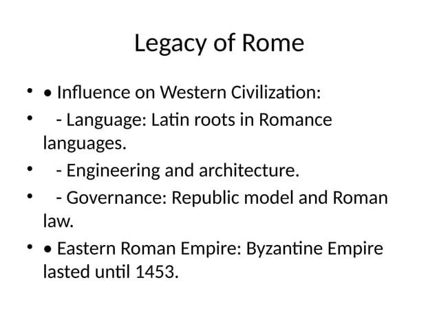 History_of_Rome_Presentation.pptx and its richness | PPT