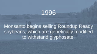 The History of Roundup: A Timeline | PDF