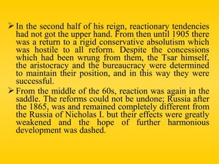 History of Russia: Alexander II | PPT