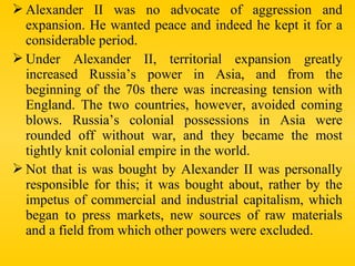 History of Russia: Alexander II | PPT