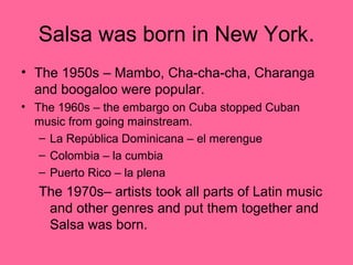 History of salsa music | PPT