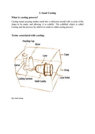 History of sand casting | DOCX