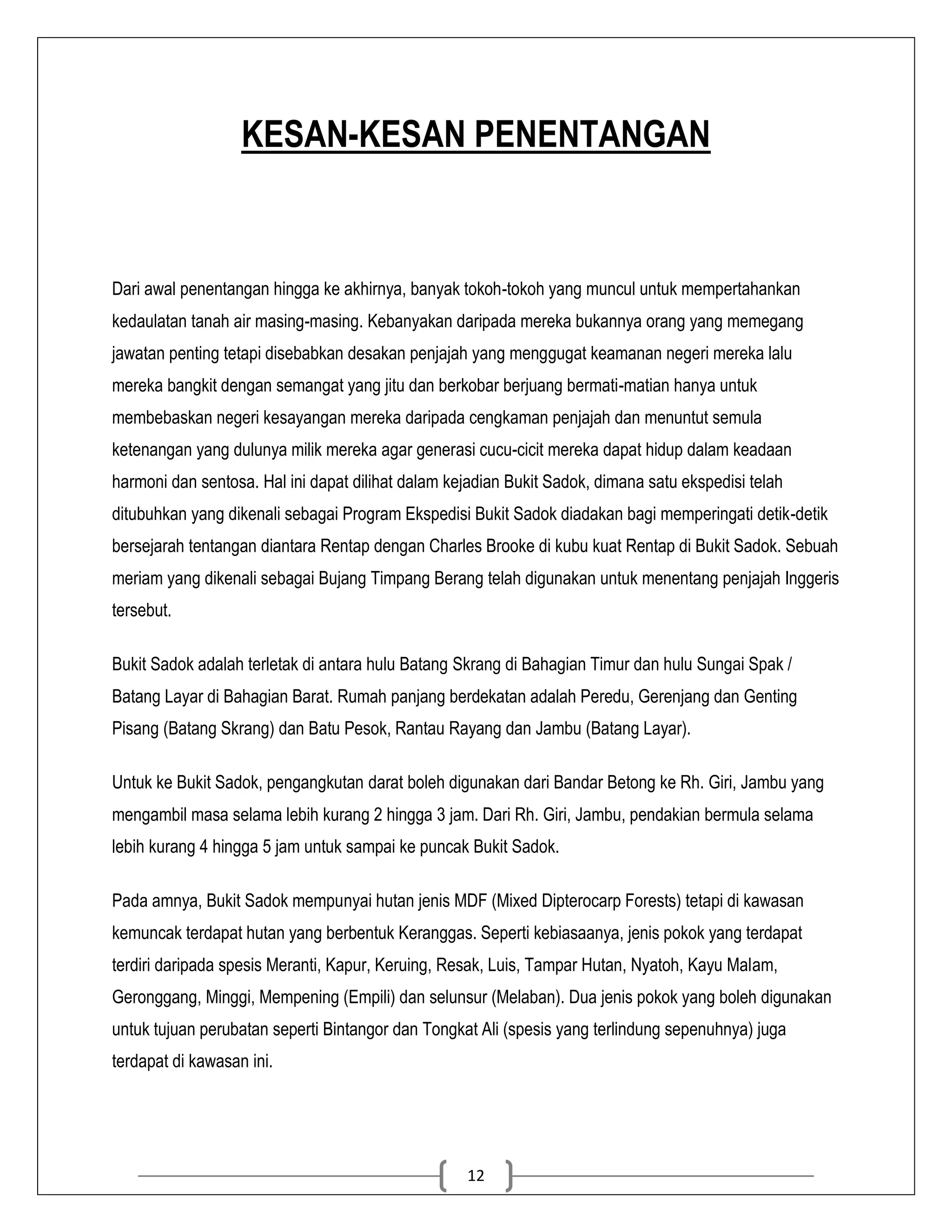 History of sarawak | DOCX