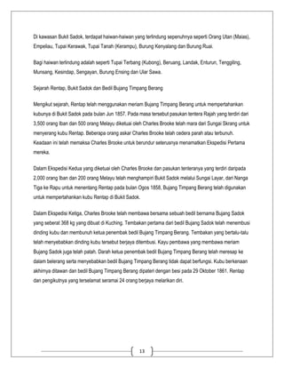History of sarawak | DOCX