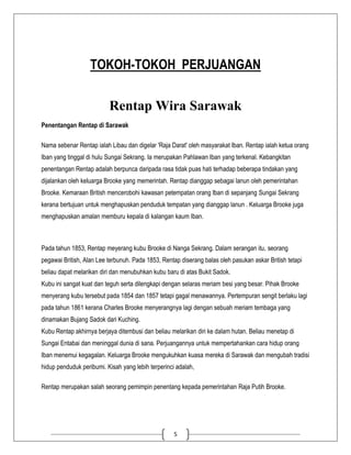 History of sarawak | DOCX