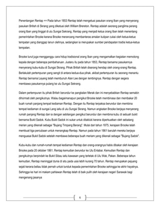 History of sarawak | DOCX