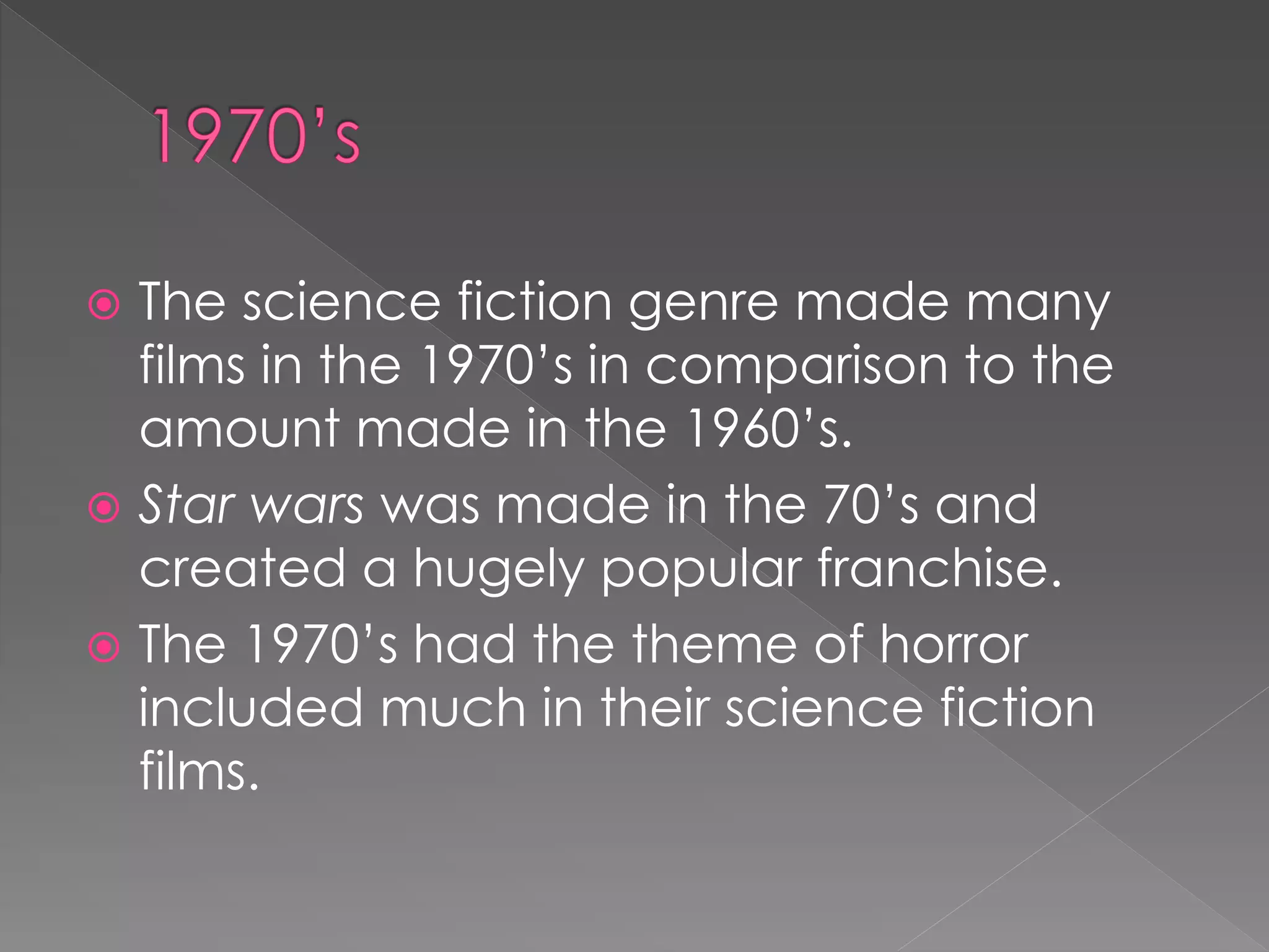History of sci fi films (1) | PPTX