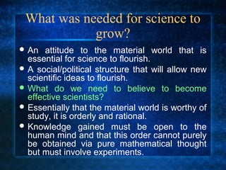 History of science, what is science? stages of science... | PPT